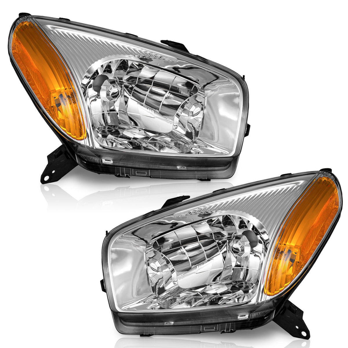 For 2001-2003 TOYOTA RAV4 Headlight(Chrome) — WEELMOTO